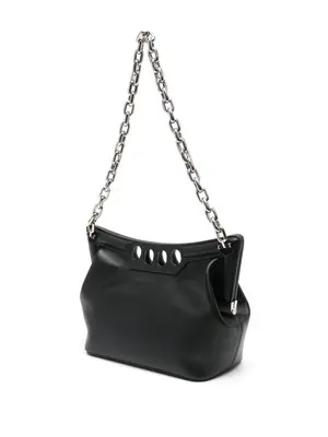 Alexander McQueen The Peak Mini Bag - Black
