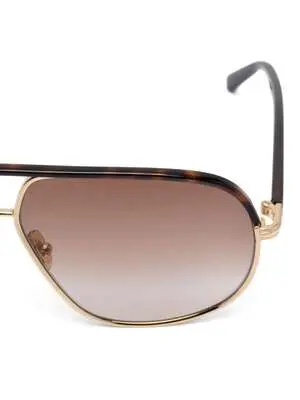 TOM FORD Pilot-frame Sunglasses