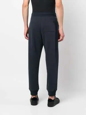 Giorgio Armani Drawstring Wool Track Pants