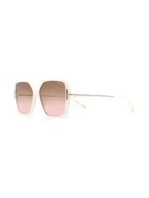 TOM FORD Square-shaped Sunglasses - Neutrals