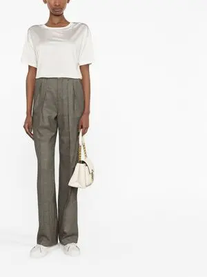 TOM FORD Short-sleeve Silk T-shirt - White