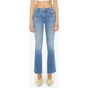 Fray Hem Bootcut Jeans