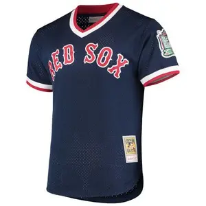 Mitchell & Ness Pedro Martinez Boston Red Sox 1999 Cooperstown Collection Mesh Batting Practice Jersey
