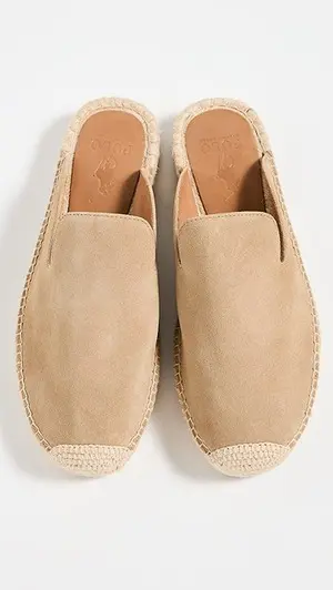 Ralph Lauren Cevio Suede Clogs