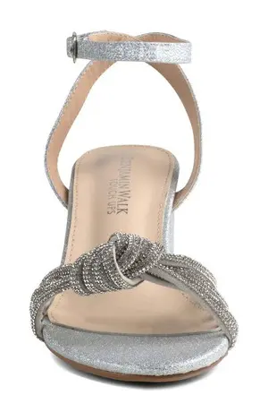 TOUCH UPS Libra Ankle Strap Sandal - Silver