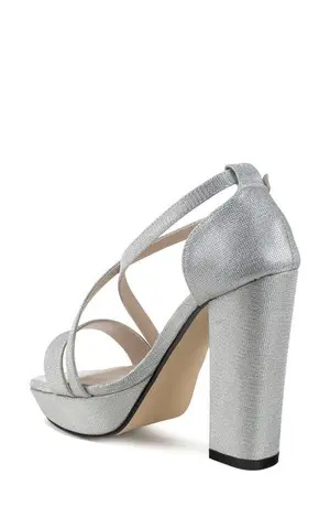 TOUCH UPS Chloe Platform Sandal - Silver