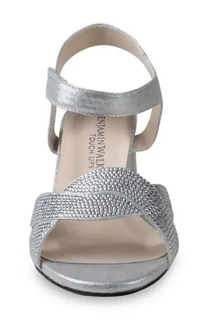 TOUCH UPS Cam Ankle Strap Sandal - Silver