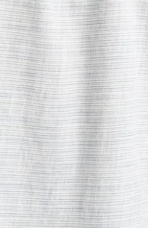 Marine Layer Stripe Short Sleeve Selvage Button-up Shirt