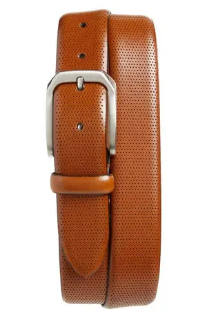 Johnston & Murphy Calfskin Belt - Tan