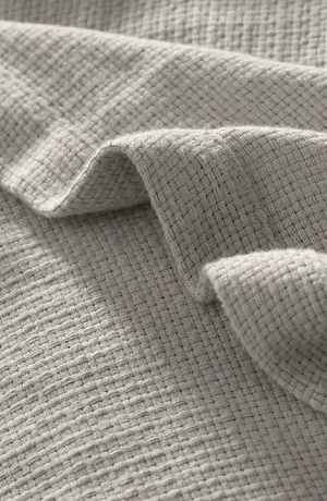 BOLL & BRANCH Lightweight Bed Blanket - Pewter