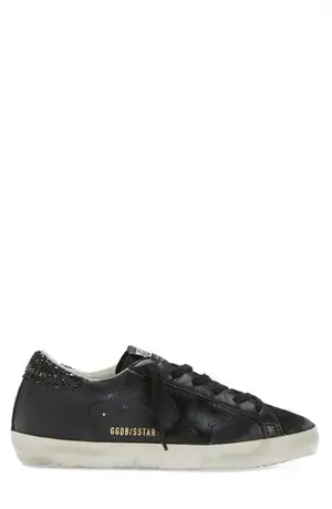 GOLDEN GOOSE Super-star Low-top Sneakers - Black