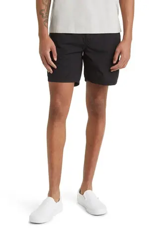 ORIGINAL PAPERBACKS Original Paperbacks Palm Springs Cotton Chino Shorts Black