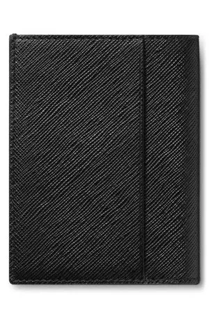 Montblanc Mini Sartorial Leather Bifold Wallet - Black