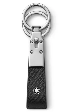 Montblanc Sartorial Leather Key Fob Loop - Black
