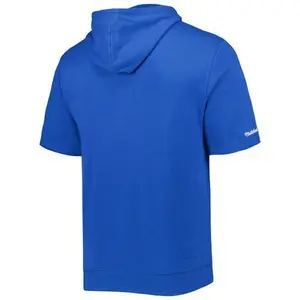 Mitchell & Ness Los Angeles Rams Washed Short Sleeve Pullover Hoodie