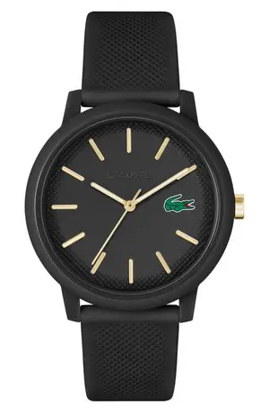 Lacoste 12.12 Strap Watch - Black