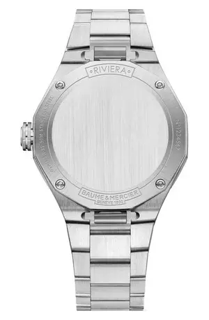 Baume & Mercier Riviera Automatic Bracelet Watch - Silver