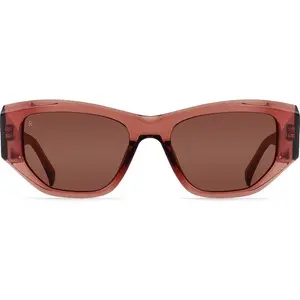 Raen Ynez 54mm Square Sunglasses - Allegra/teak