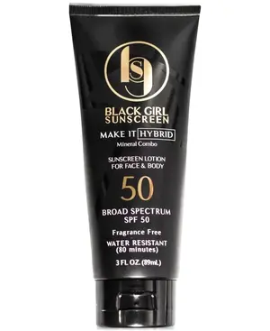 BLACK GIRL SUNSCREEN Make It Hybrid Sunscreen Spf 50 - No Color