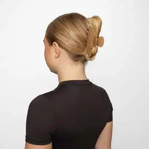 SKIMS Getting Ready Claw Clip | Black | Accessories Blonde