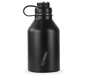 ECOVESSEL Boss 64-oz Trimax Stainless Steel Gro Wler Bottle - Silver