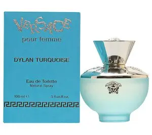 Versace Dylan Turquoise Pour Femme Eau De Toile Te Spray 3.4 - One-color