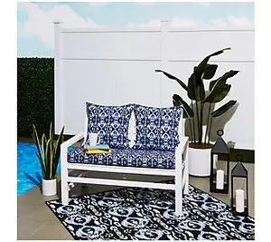 VERA BRADLEY Patio Bench Cushion 42'x18'x3