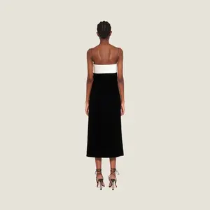 Miu Miu Long Velvet Dress