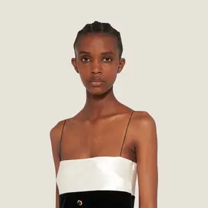 Miu Miu Long Velvet Dress