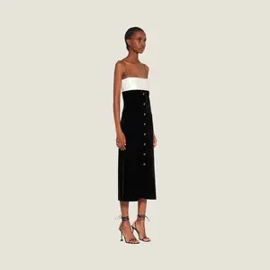 Miu Miu Long Velvet Dress