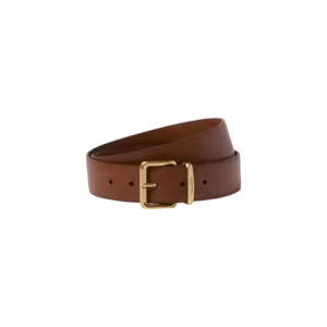 Miu Miu Leather Belt Tobacco