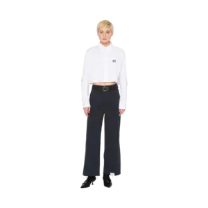 Miu Miu Gart-dyed Drill Pants