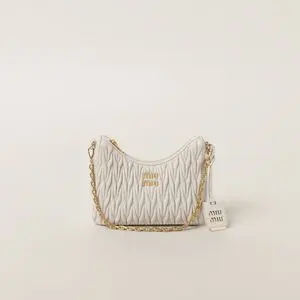 Miu Miu Matelassé Nappa Leather Shoulder Bag