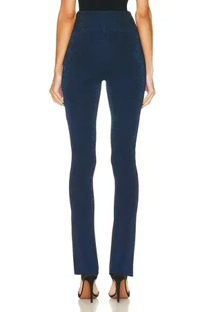 Alaïa Df Legging In Blue
