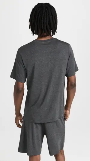 Eberjey Henry Modal Short Pj Set - Charcoal Heather