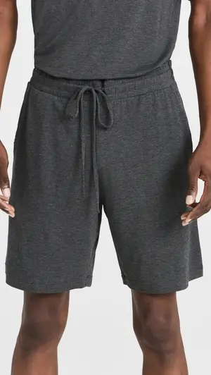 Eberjey Henry Modal Short Pj Set - Charcoal Heather