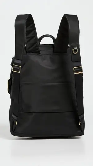 Tumi Halsey Backpack - Black/gold