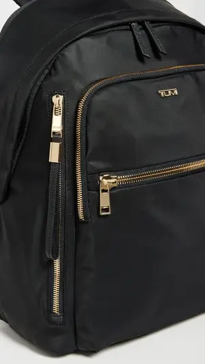 Tumi Halsey Backpack - Black/gold