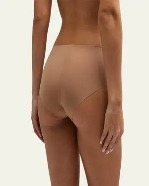 Commando Butter Mid-rise Bikini Briefs - Navy