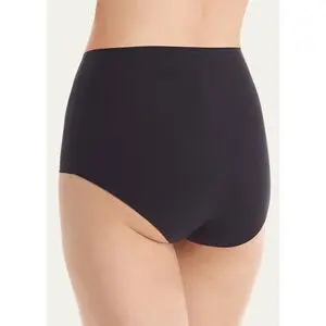 Commando Butter High-rise Stretch Bikini Briefs - Black