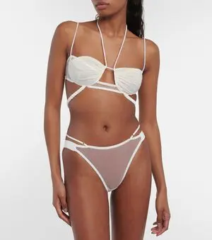 NENSI DOJAKA Bridal Chiffon Bra