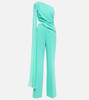 Roland Mouret Asymmetric Cady Jumpsuit