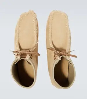 Auralee Suede Moccasins