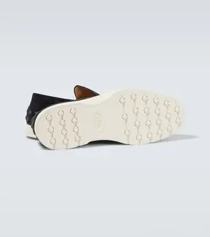 TOD'S Slip-on Loafers - Black