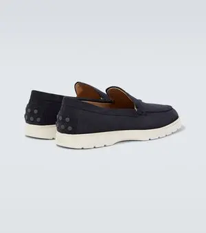 TOD'S Slip-on Loafers - Black
