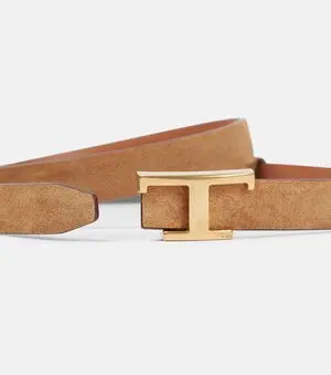 TOD'S Reversible Suede Belt