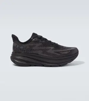 Hoka One One Clifton 9 Sneakers - Black