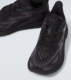 Hoka One One Clifton 9 Sneakers - Black