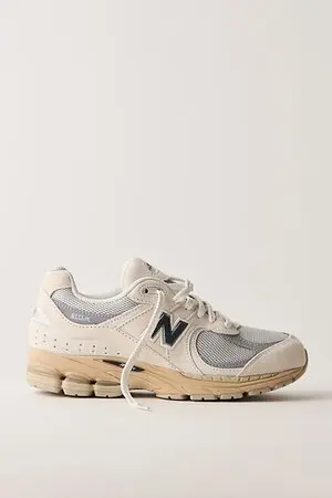 NEW BALANCE 2002r Suede Sneakers - Linen/raincloud