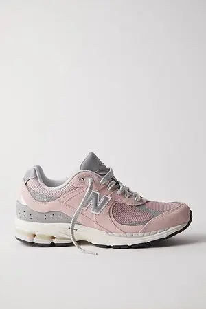 NEW BALANCE 2002r Suede Sneakers - Orb Pink/shadow Grey